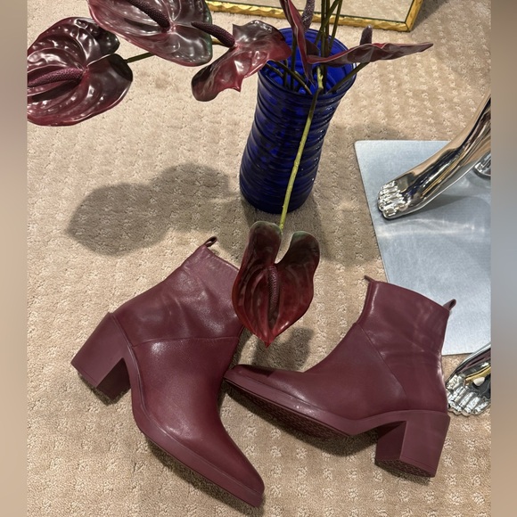 Seychelles | Shoes | Seychelles Shining Star Wine Boot Burgundy Leather ...